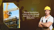 Construction Background Image PPT And Canva Template