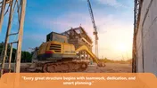 Construction Slide Background PPT And Canva Template