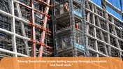 Construction Slide Background PPT And Canva Template