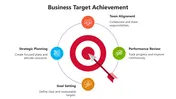 Business Target Achievement PowerPoint Canva Template