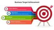 Business Target Achievement PowerPoint Canva Template