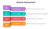 Business Achievements Presentation And Canva Template