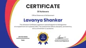 Achievers Certificate PowerPoint And Canva Template