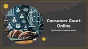 Consumer Court Online Presentation And Canva Template