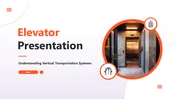 Elevator PowerPoint Presentation And Canva Template