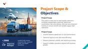 Logistics Proposal Presentation And Canva Template