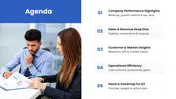 Quarterly Performance Review PowerPoint Canva Template