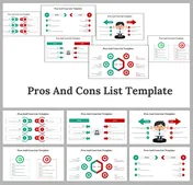 Pros and Cons Infographic PPT and Google Slides Themes