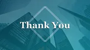 Professional Thank You Slides for Business Presentations
