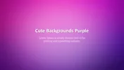 Colorful Cute Rainbow Backgrounds PowerPoint Template