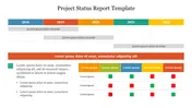 Project Progress Report Template PowerPoint & Google Slides