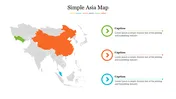 Get Asia Map Template For PowerPoint and Google Slides