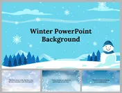 Winter Wonderland PowerPoint And Google Slides Template