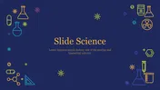 Creative Science Presentation PowerPoint Template Slide
