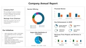 Yearly Business Review Template and Google Slides