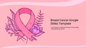 Breast Cancer Awareness Month Presentation And Google Slides