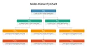 Team Hierarchy PowerPoint Template and Google Slides