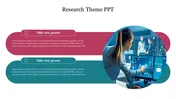 Creative Science Presentation PowerPoint Template Slide