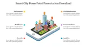 Astonishing Smart City PPT Download Slide PowerPoint
