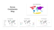 7 Continents Map Presentation and Google Slides Templates
