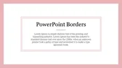 PowerPoint Borders Free Presentation & Google Slides
