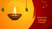 Awesome Presentation On Diwali PowerPoint Slide Template