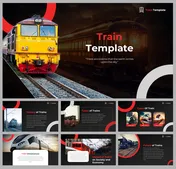 Effective Bullet Train PowerPoint Template and Google Slides