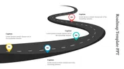 Editable Roadmap PPT Presentation Template and Google Slides