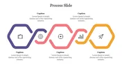 Innovative Free Process Infographic Slide Template