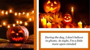 Simple Halloween Background PowerPoint PPT Template