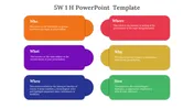 Get this 5W1H PPT Presentation And Google Slides Templates