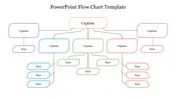 Flow Chart Color Scheme PowerPoint Template & Google Slides