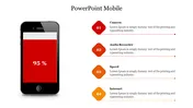 Mobile Phone PowerPoint Template and Google Slides