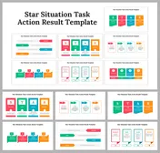 Star Situation Task Action Result PPT and Google Slide