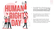 Human Rights Lesson PowerPoint Template & Google Slides