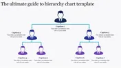Professional Business Hierarchy Chart PPT and Google Slides