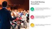 Town Hall Meeting Free PowerPoint Template & Google Slides