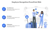 Editable Employee Recognition PPT Template Presentation