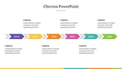 Stunning Chevron Diagram PowerPoint Presentation Slide