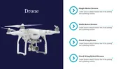 Drone Theme PPT Template and Google Slides For Presentation