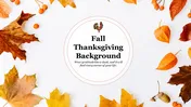 Fall Thanksgiving Backgrounds Presentation and Google Slides