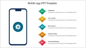 Mobile Phone PowerPoint Template and Google Slides
