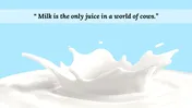 Buy Now! Milk Background PPT And Google Slides Templates