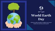 Explore Earth Day PowerPoint Template Presentation Slide