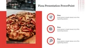 Buy Now! Pizza PowerPoint Theme Template Slide