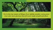 Forest PowerPoint Presentation and Google Slides Templates