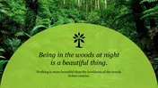 Forest PowerPoint Presentation and Google Slides Templates