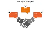 Buy Four Part Infographic PowerPoint PPT Template