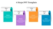 4 Steps PowerPoint Presentation And Google Slides Themes