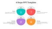 4 Steps PowerPoint Presentation And Google Slides Themes